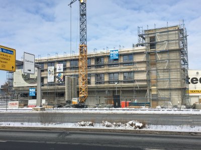 ZÜBLIN Anbau Verkaufs- und Bürogebäude